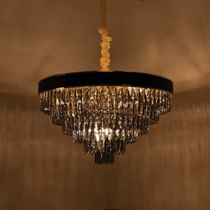 Luxury Crystal Chandelier 600mm – Aslam Lighting