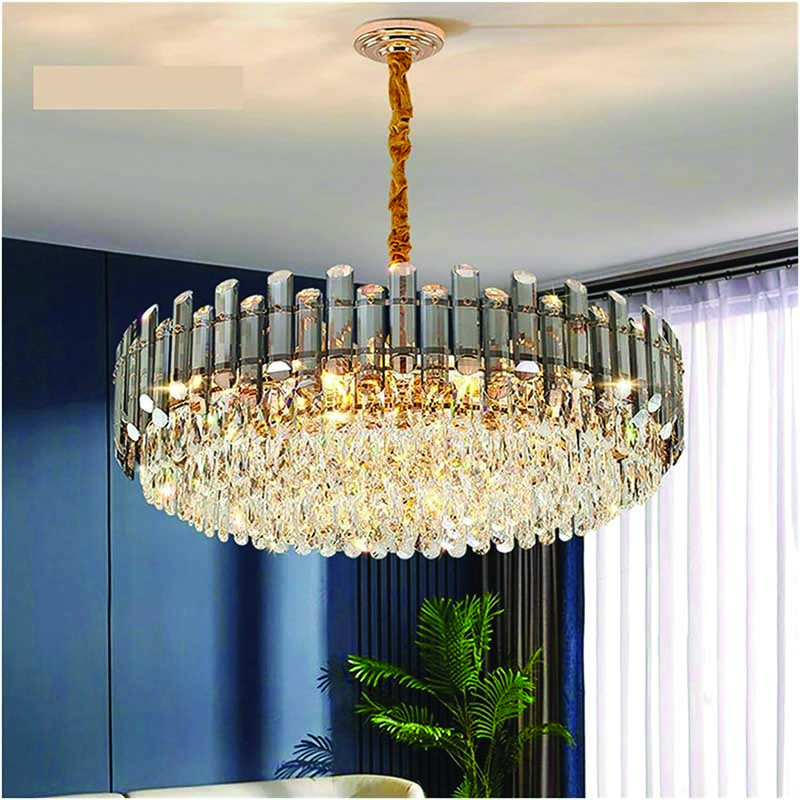 Minimalism Crystal Chandelier – Aslam Lighting