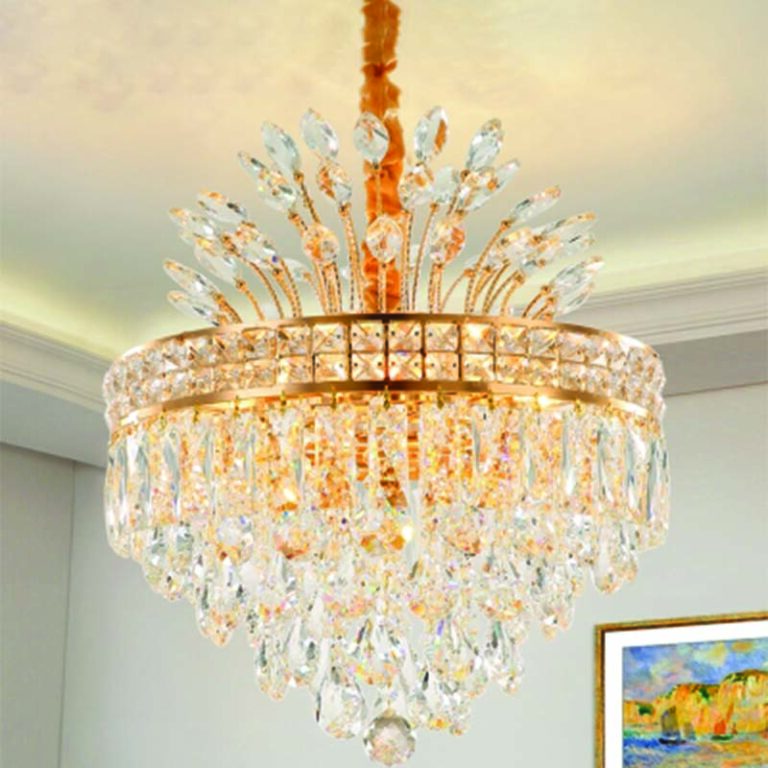 Modern Crystal Chandelier – Aslam Lighting