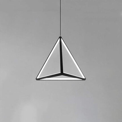 Nordic Black Triangle Hanging Lamp – Aslam Lighting